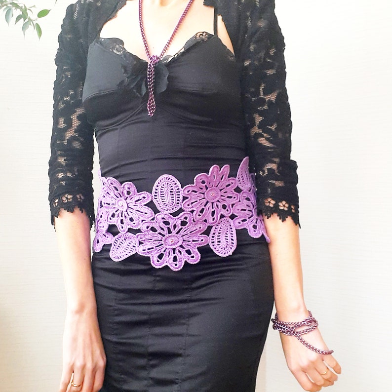 TUTORIAL Crochet Wide CORSET Belt Pattern Lace UNDERBUST - Etsy