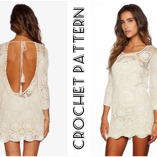 Backless Dress Pattern - Etsy