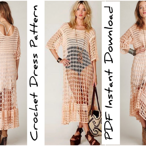 Boho Maxi Dress - Etsy