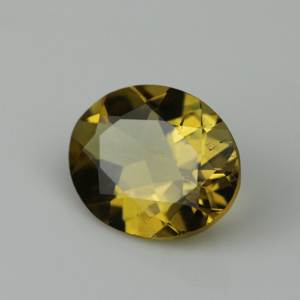 Natural Oval Yellow Tourmaline, 3 Ct Loose Gemstone - Etsy New Zealand