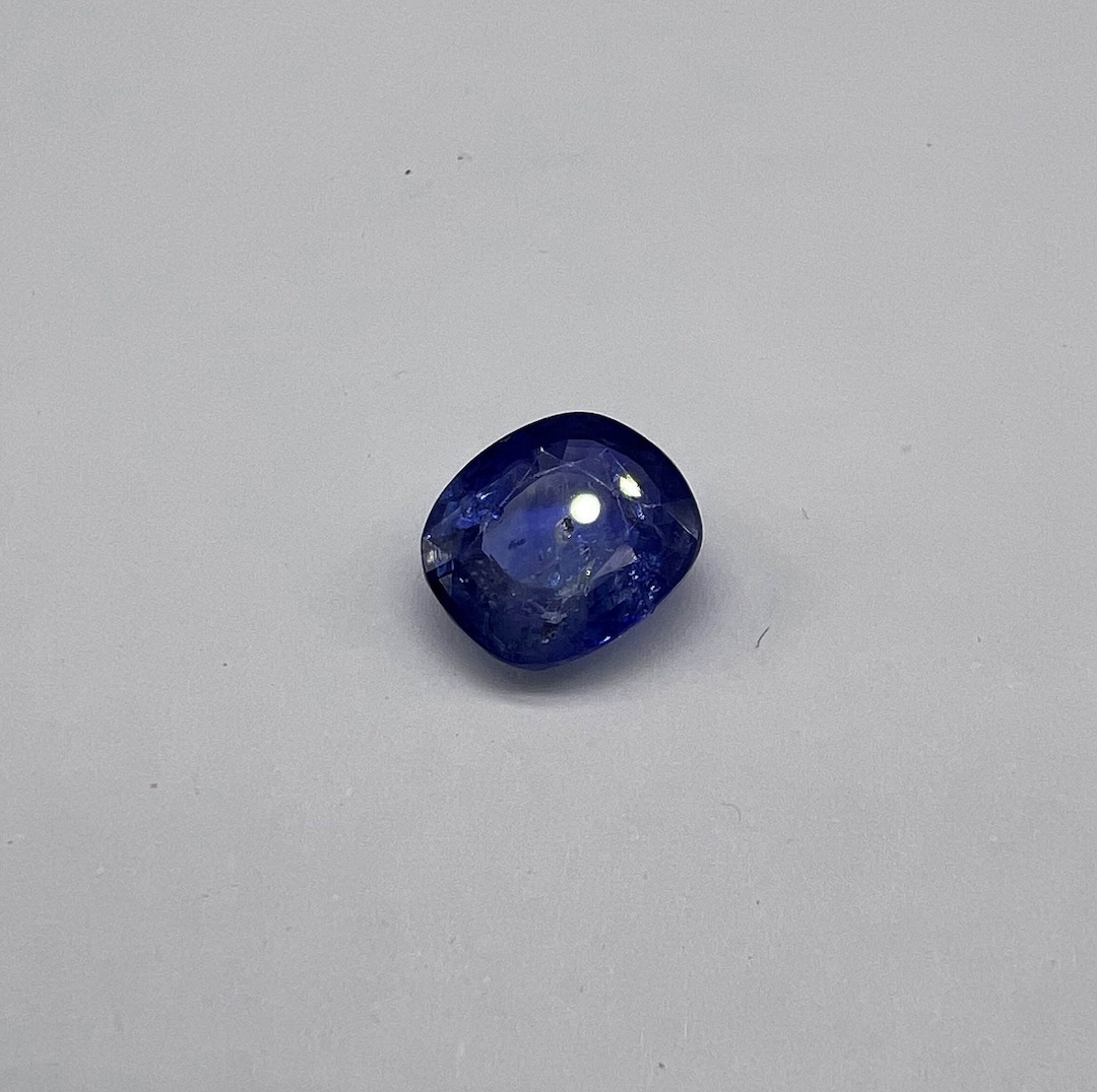 Natural Blue Sapphire ,royal Blue Shade Sapphire, 4 Ct Blue Sapphire ...