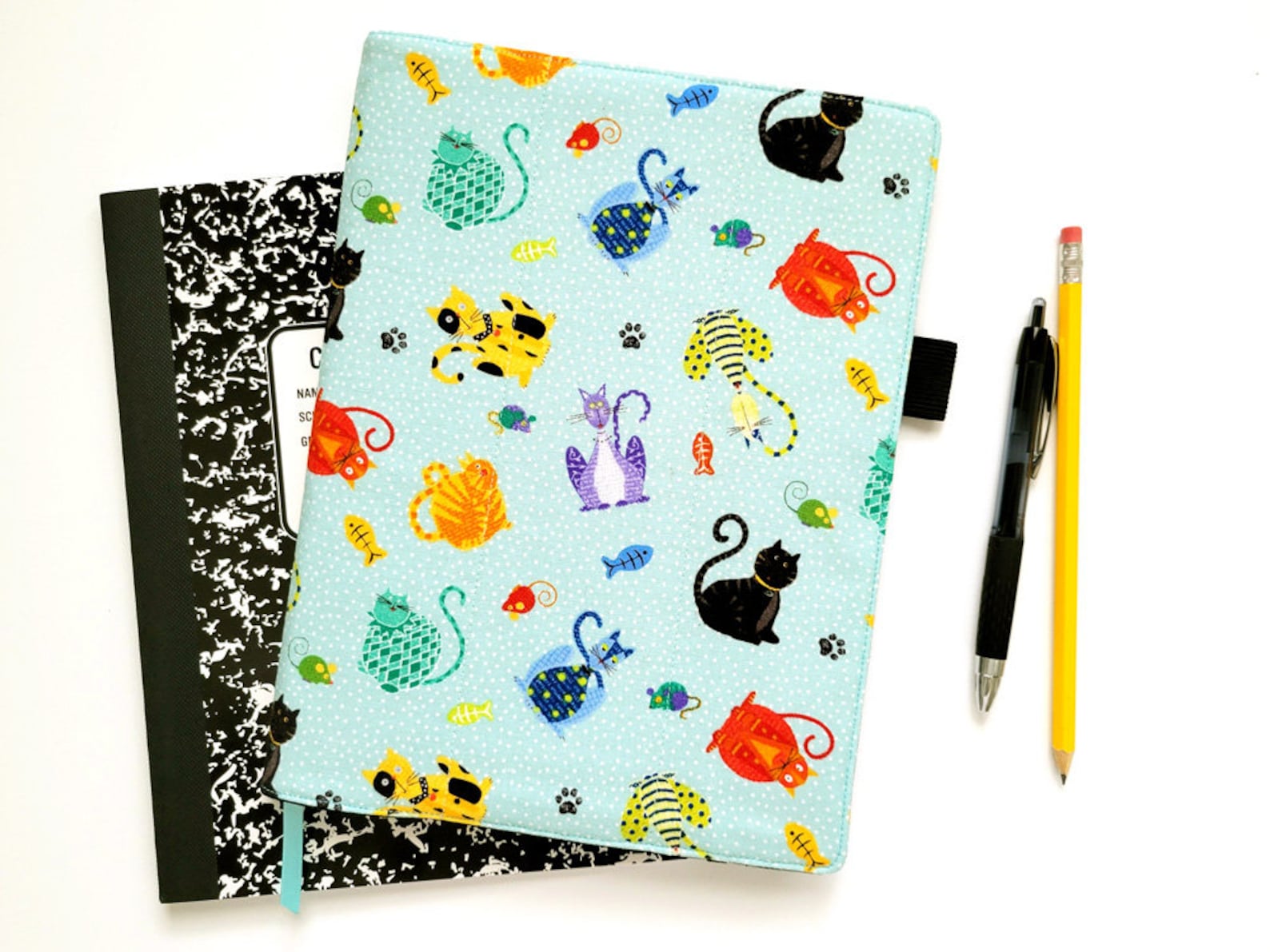 Composition Notebook Cover Fabric Notebook Cover Journal - Etsy