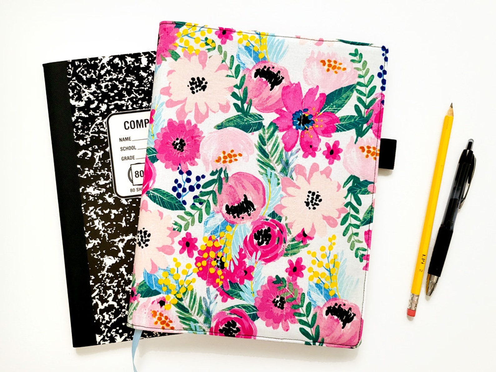 Composition Notebook Cover Fabric Notebook Cover Journal - Etsy