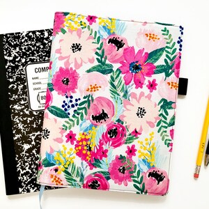 Composition Notebook Cover – Fabric Notebook Cover – Journal Cover - Etsy