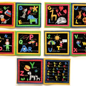 Soft Book Alphabet Book ABC Book - Etsy