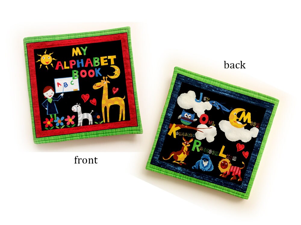 Soft Book Alphabet Book ABC Book - Etsy