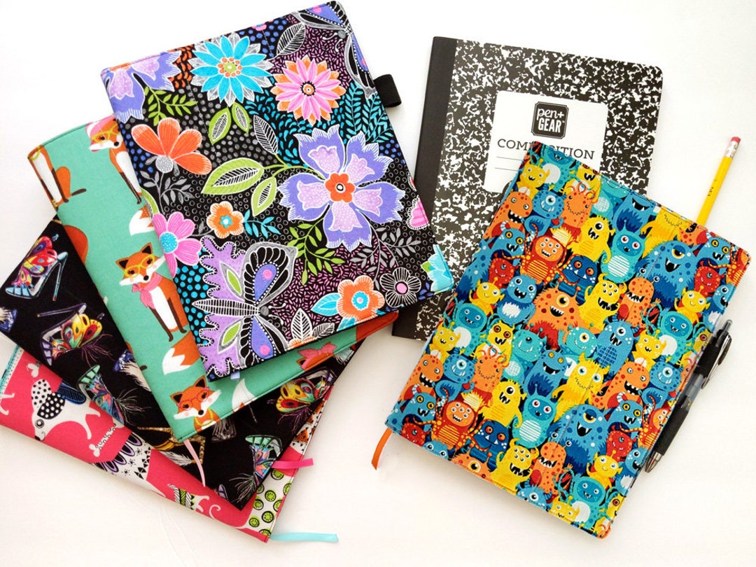 Composition Notebook Cover Fabric Notebook Cover Journal Cover - Etsy