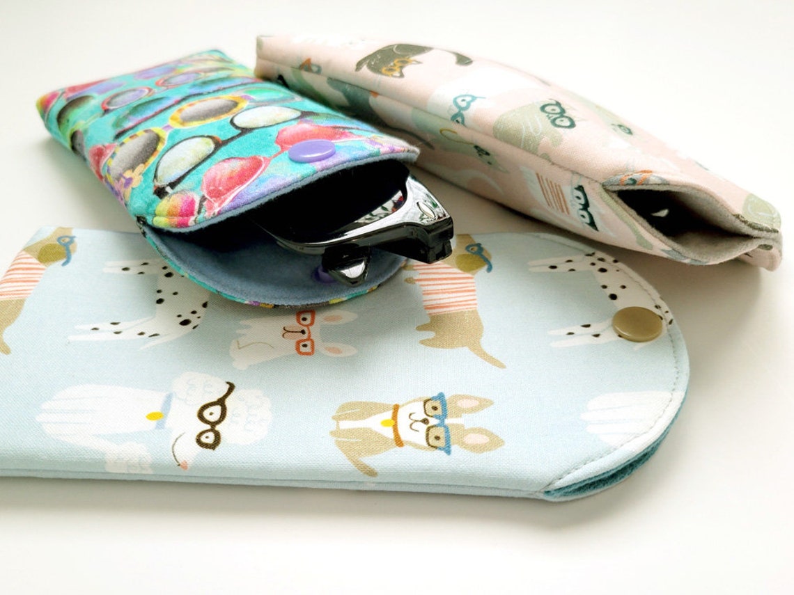 Sunglasses Case - Eyeglasses Case - Soft Case for Eyeglasses/sunglasses ...