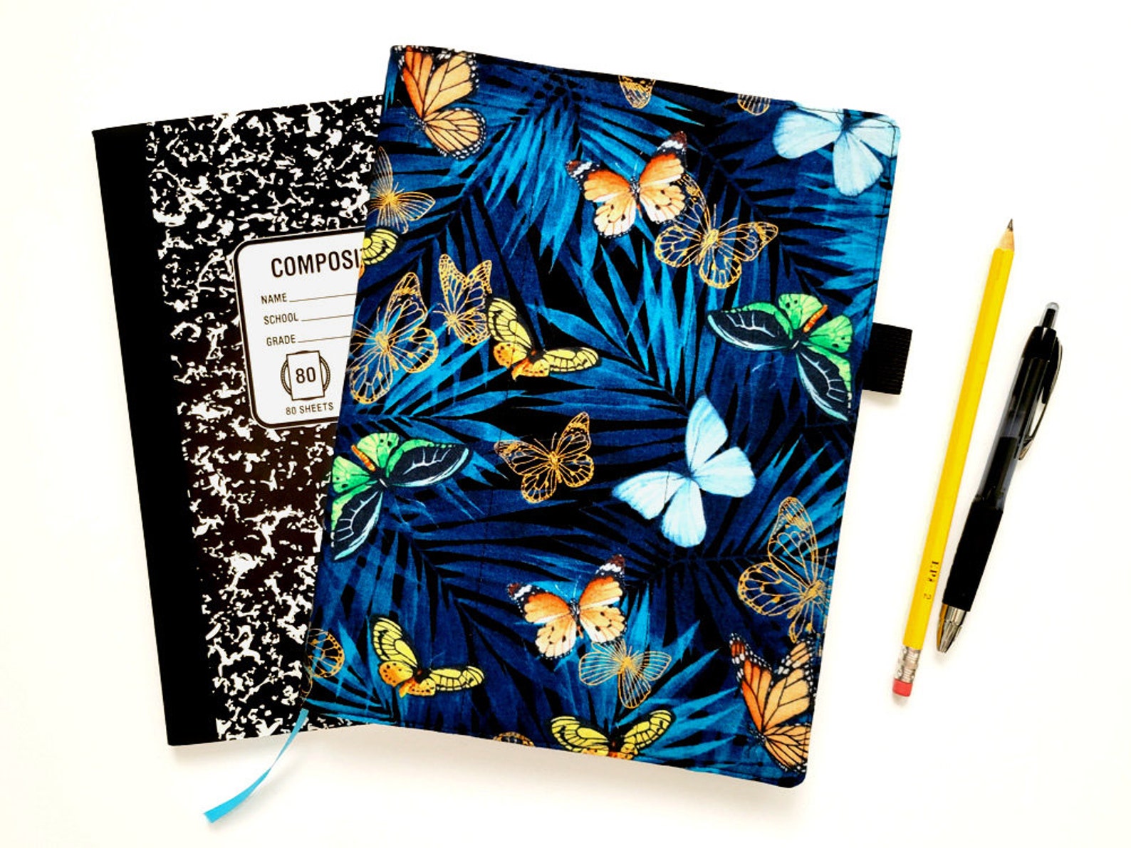 Composition Notebook Cover Fabric Notebook Cover Journal - Etsy