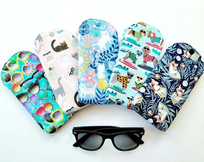 Sunglasses Case - Eyeglasses Case - Soft Case for Eyeglasses/sunglasses ...