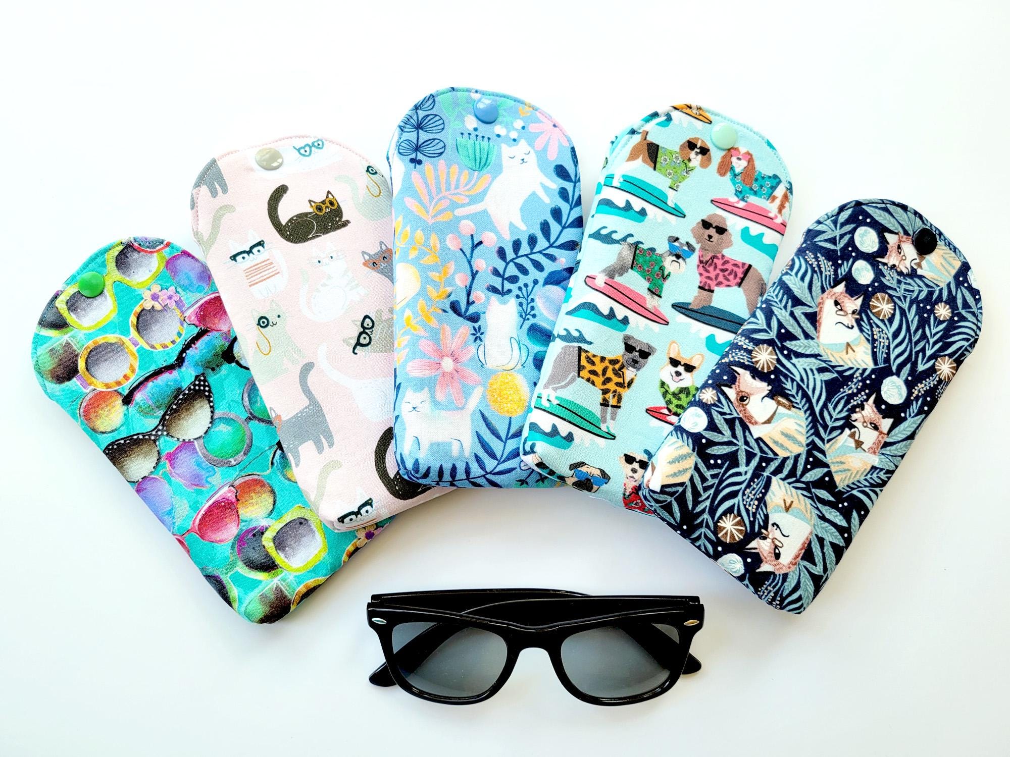 Sunglasses Case - Eyeglasses Case - Soft Case for Eyeglasses/sunglasses ...
