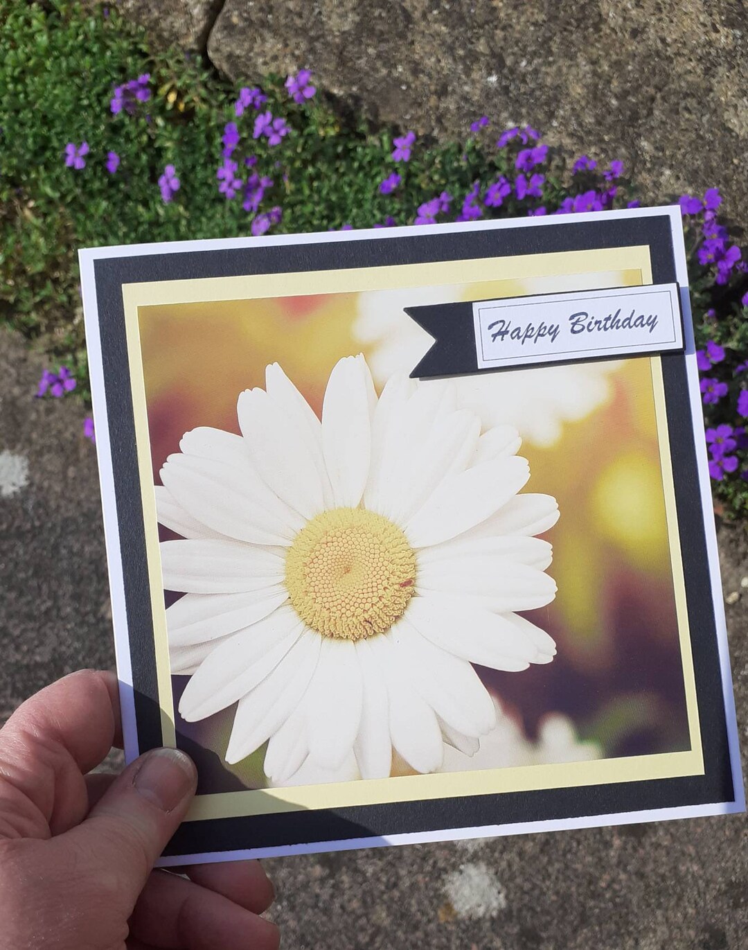 Daisy Birthday Card, Birthday Card for Her, Colourful Card - Etsy