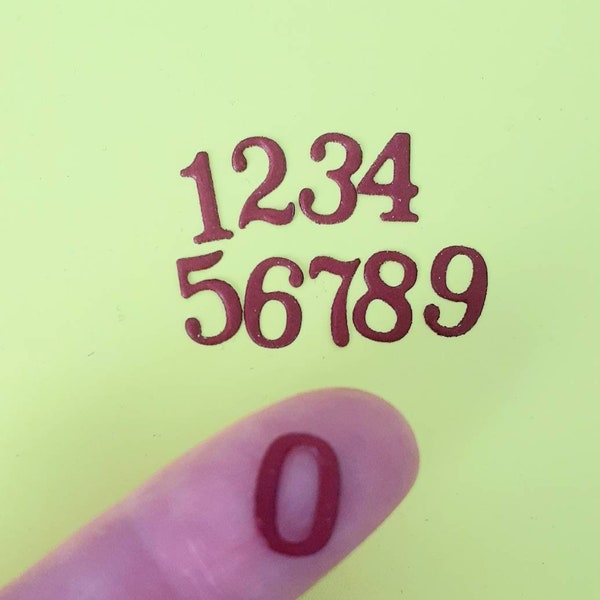 Scrapbook Numbers - Etsy UK