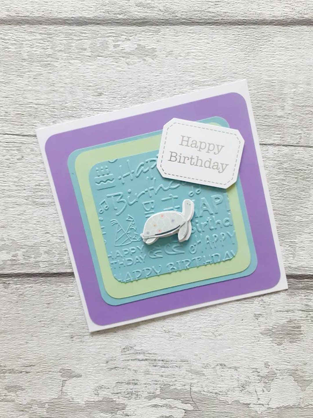 Tortoise Card Cards for Kids - Etsy