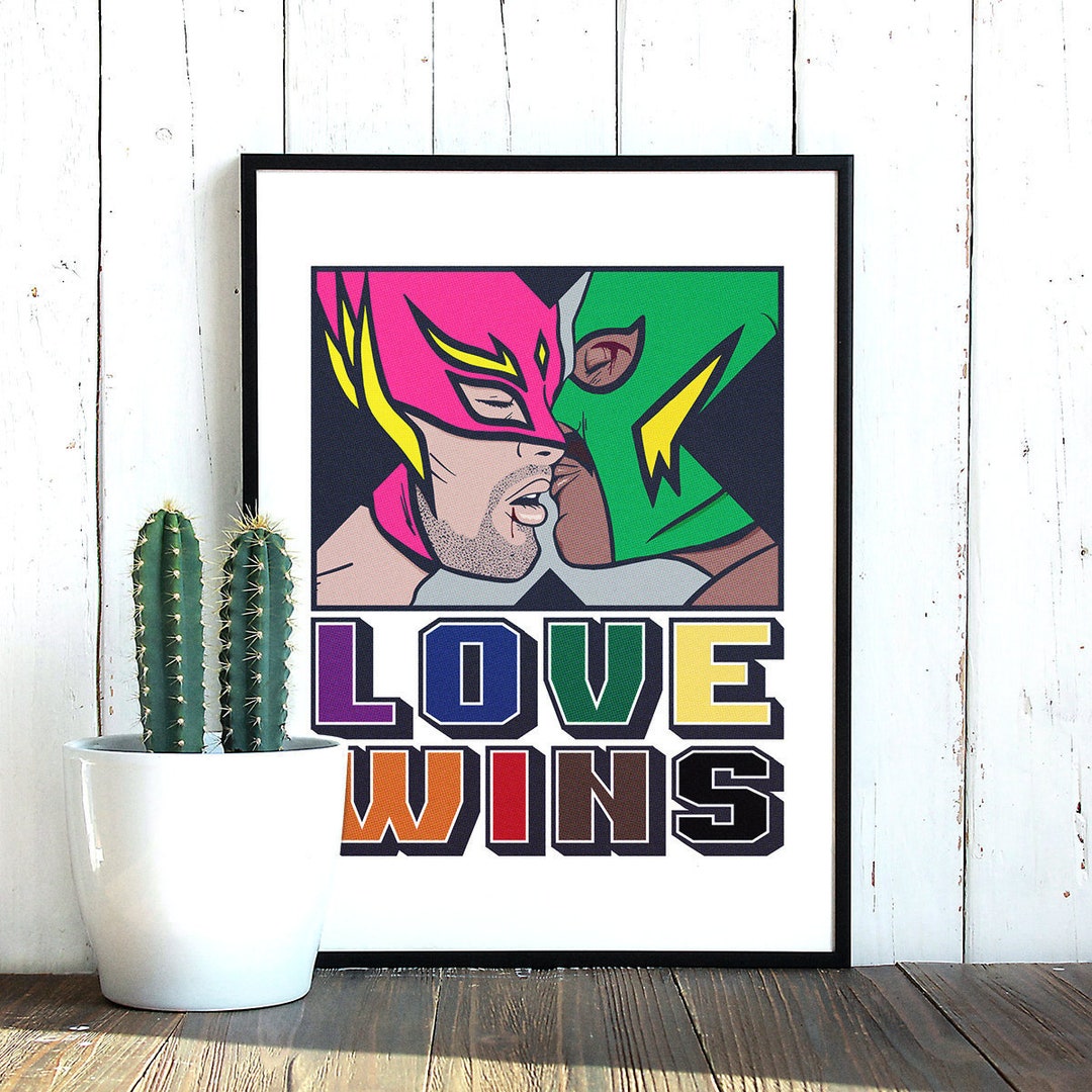 Love Wins Art Print - Etsy