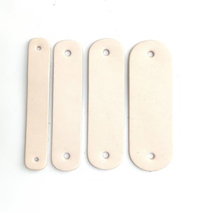 Blank Leather Rectangle With Rounded Edges 6 Sizes Leather - Etsy