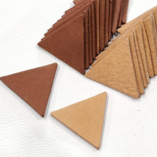 Leather Triangle - Etsy