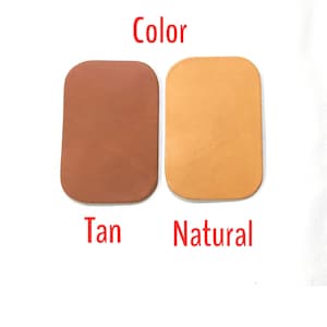 Rectangle Shape, Vegetable Tanned Leather Rectangle Cut Outs, 1 1/4" X ...