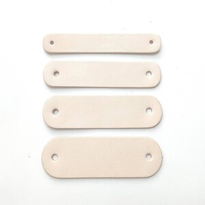 Blank Leather Rectangle With Rounded Edges 6 Sizes Leather - Etsy