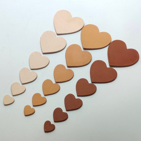 Leather Heart Shape - Etsy