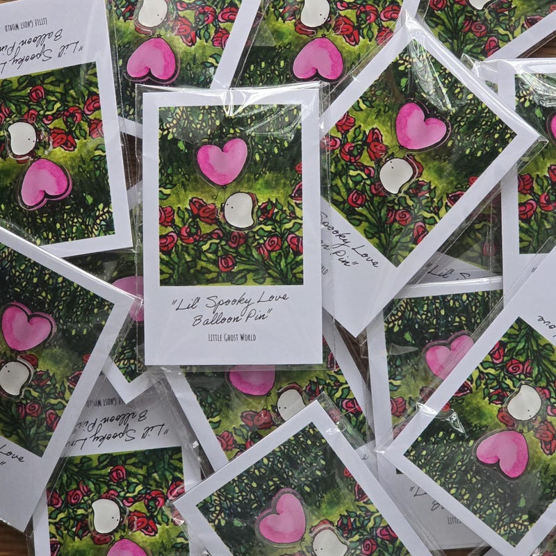 Acrylic Hearts Buttons - Etsy