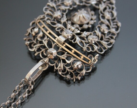 Antique Flemish Rose Cut Diamond Heart Pendant, 18th … - Gem