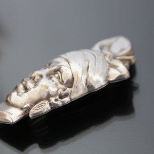 EMILE MONIER. Art Deco African Queen Brooch. Vintage Maiden Pin. - Etsy