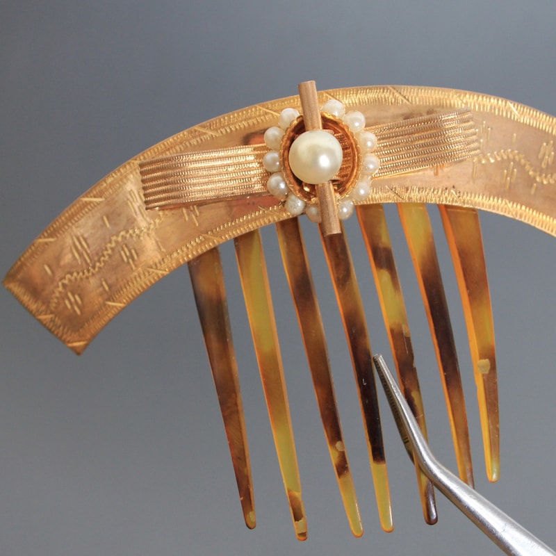 Tiara Comb - Etsy