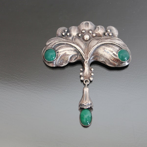 830 Silver Brooch - Etsy