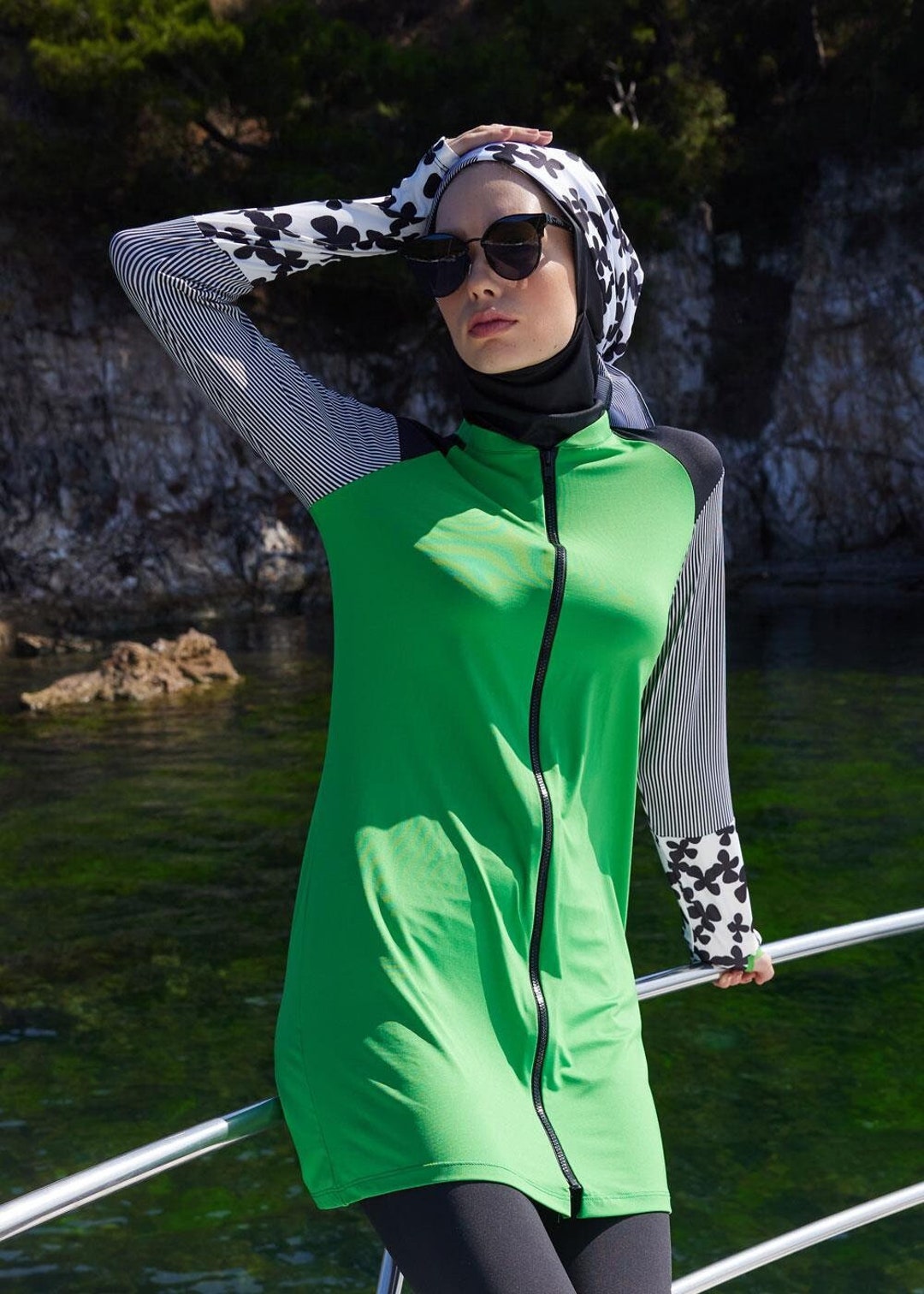 BURKINI, Burkini Swimwear, Modest Swimsuit, Islamic Swimwear Bomber ...