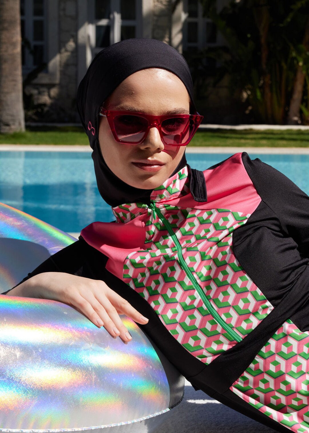 One Piece Burkini Top, Burkini Swimwear, Modest Swimsuit, Islamic ...
