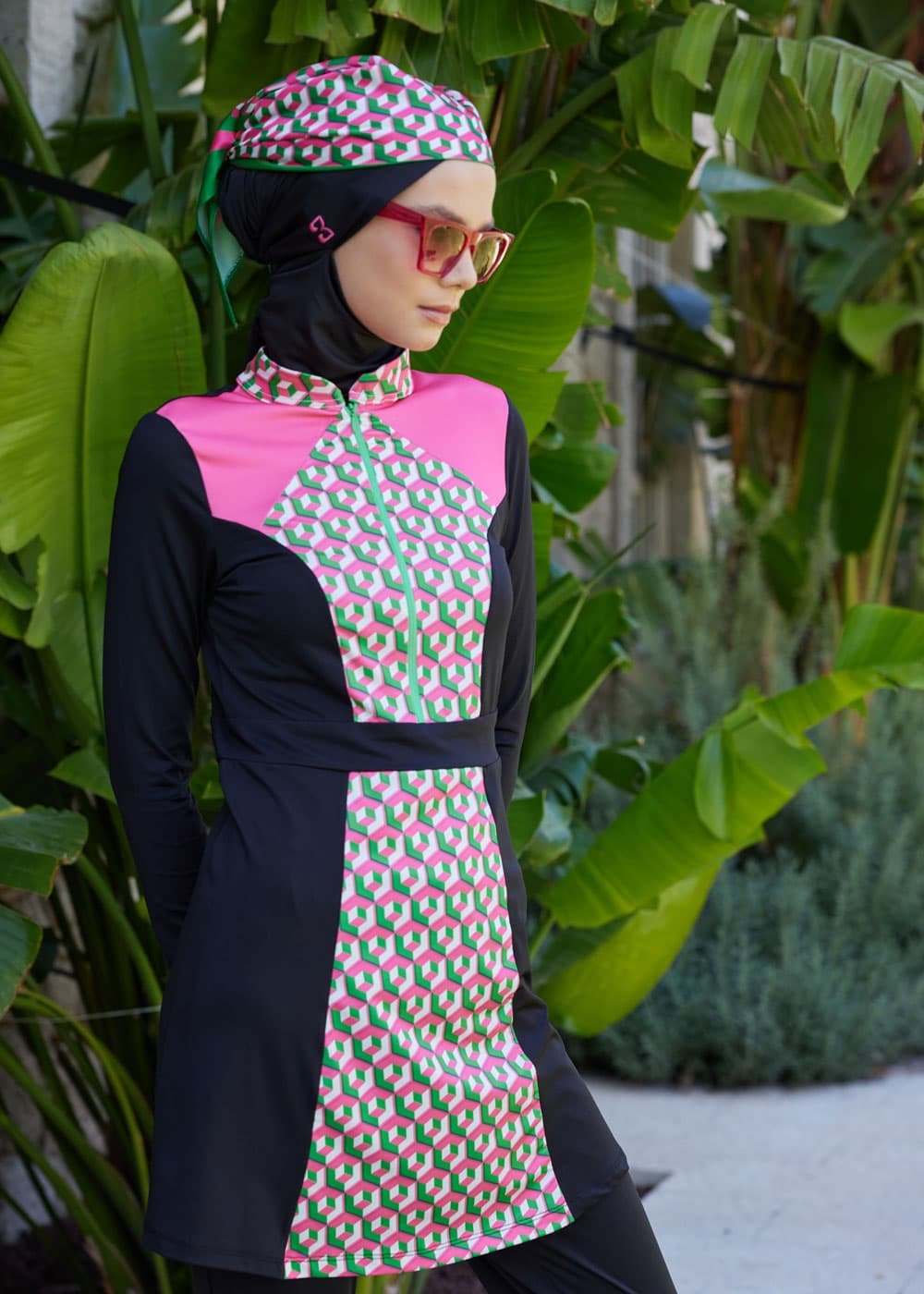 One Piece Burkini Top, Burkini Swimwear, Modest Swimsuit, Islamic ...