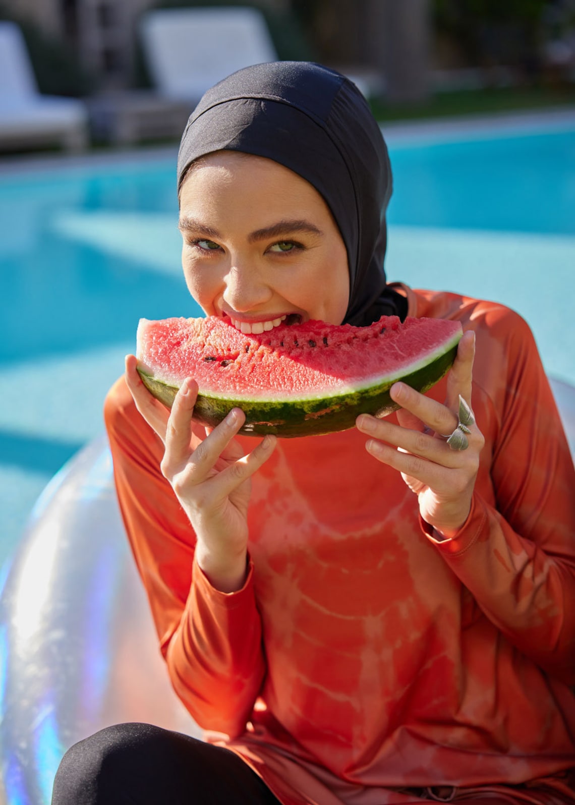 One Piece Burkini Top, Burkini Swimwear, Modest Swimsuit, Islamic ...