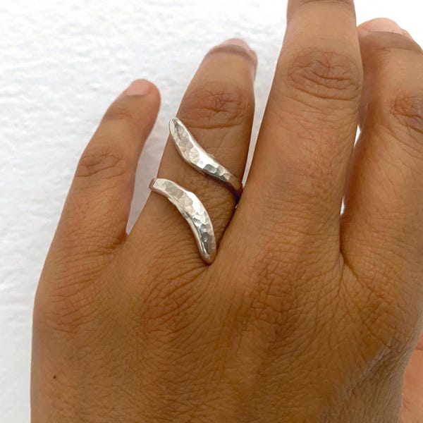 Overlapping Ring - Etsy