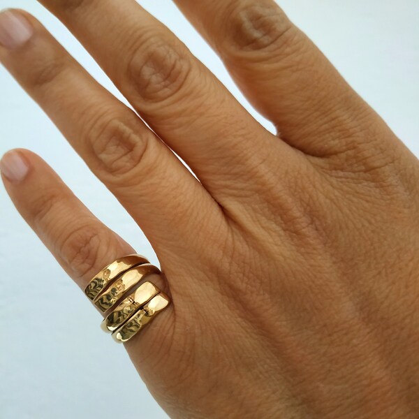 Wrap Around Ring - Etsy