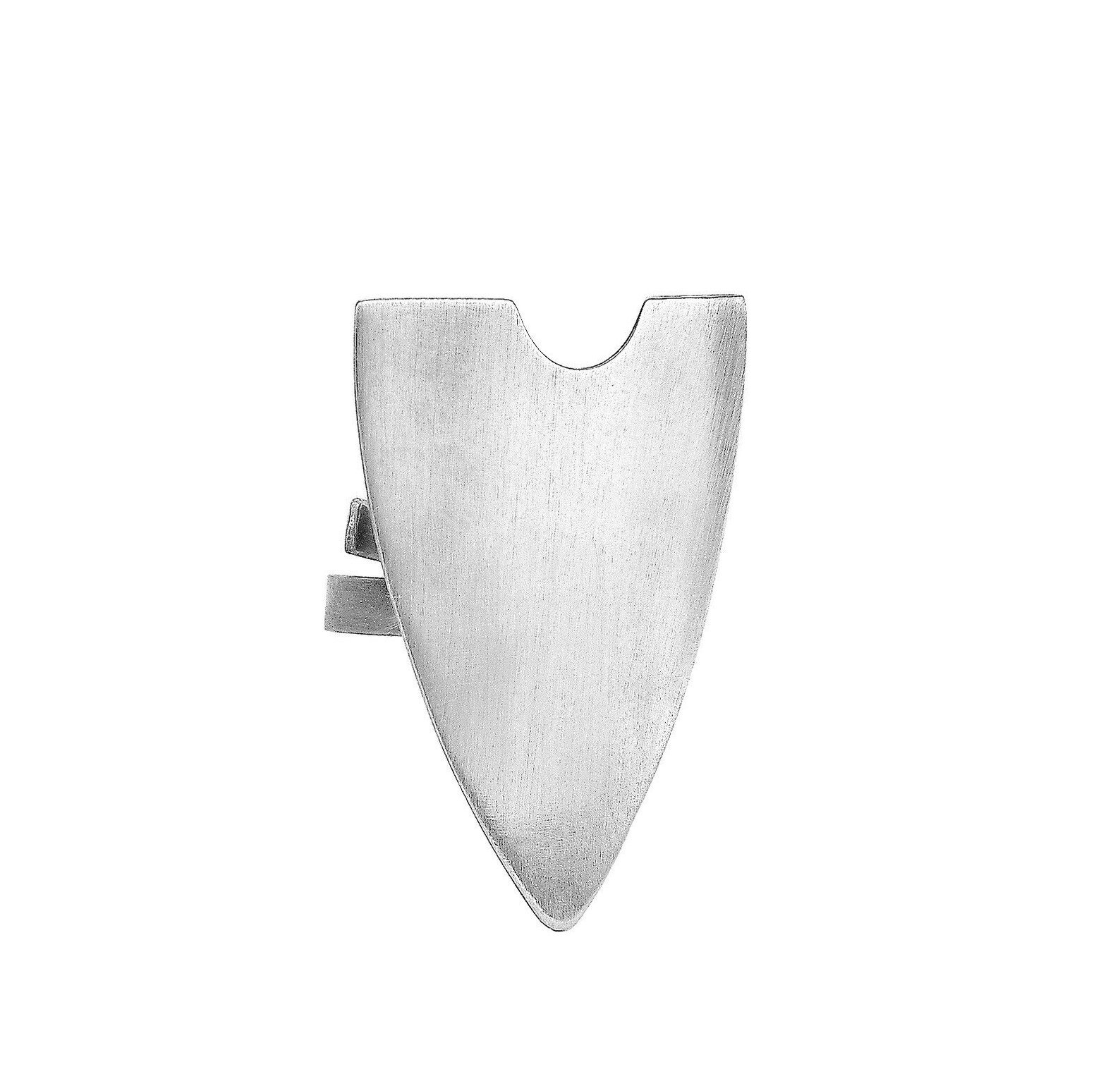 Sterling Silver Shield Ring Silver Armor Full Finger Ring - Etsy