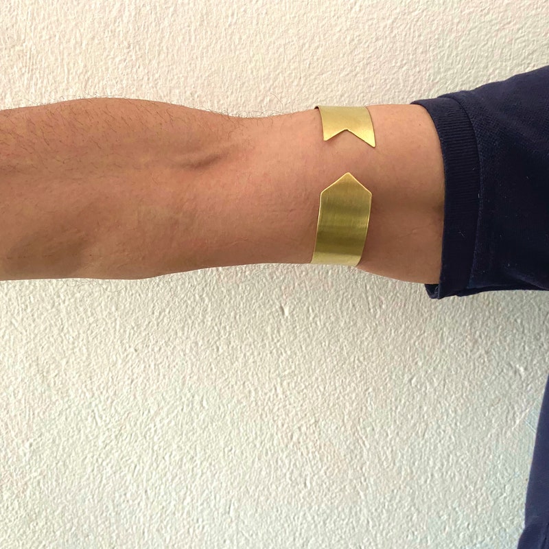 Metal Arm Cuff - Etsy