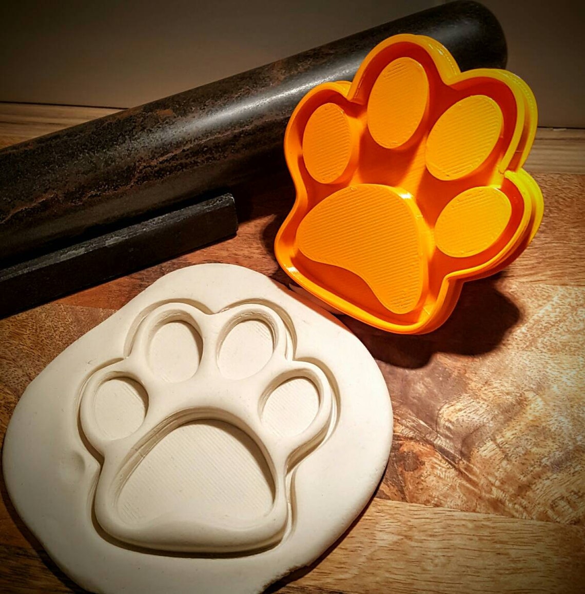 Large Paw Print Cookie Cutter - Etsy