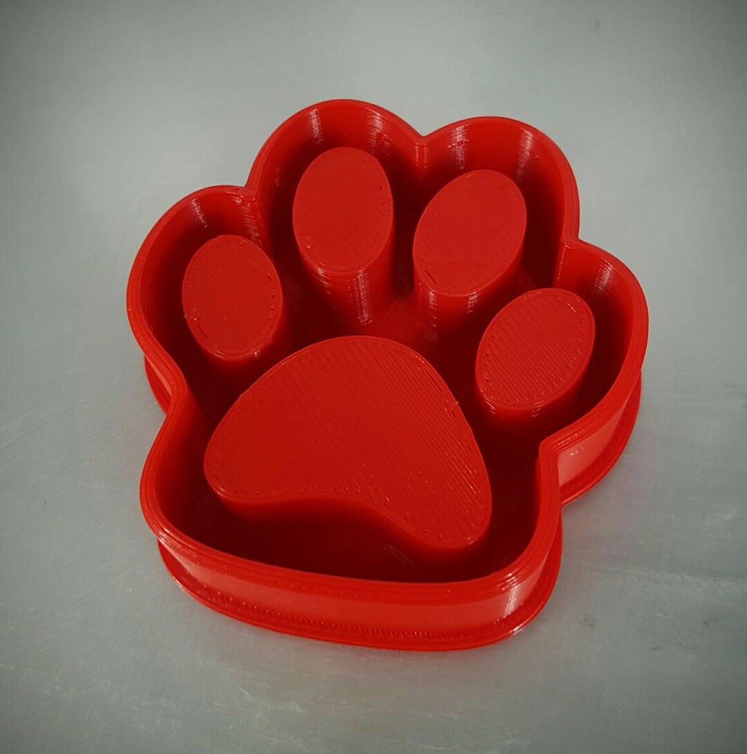 Small Paw Print Cookie Cutter - Etsy