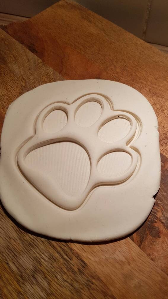 Large Paw Print Cookie Cutter - Etsy