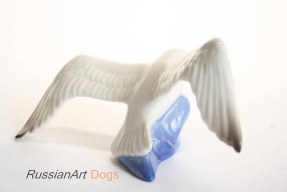 statue Seagull porcelain figurine Art & Collectibles Figurines & Knick ...