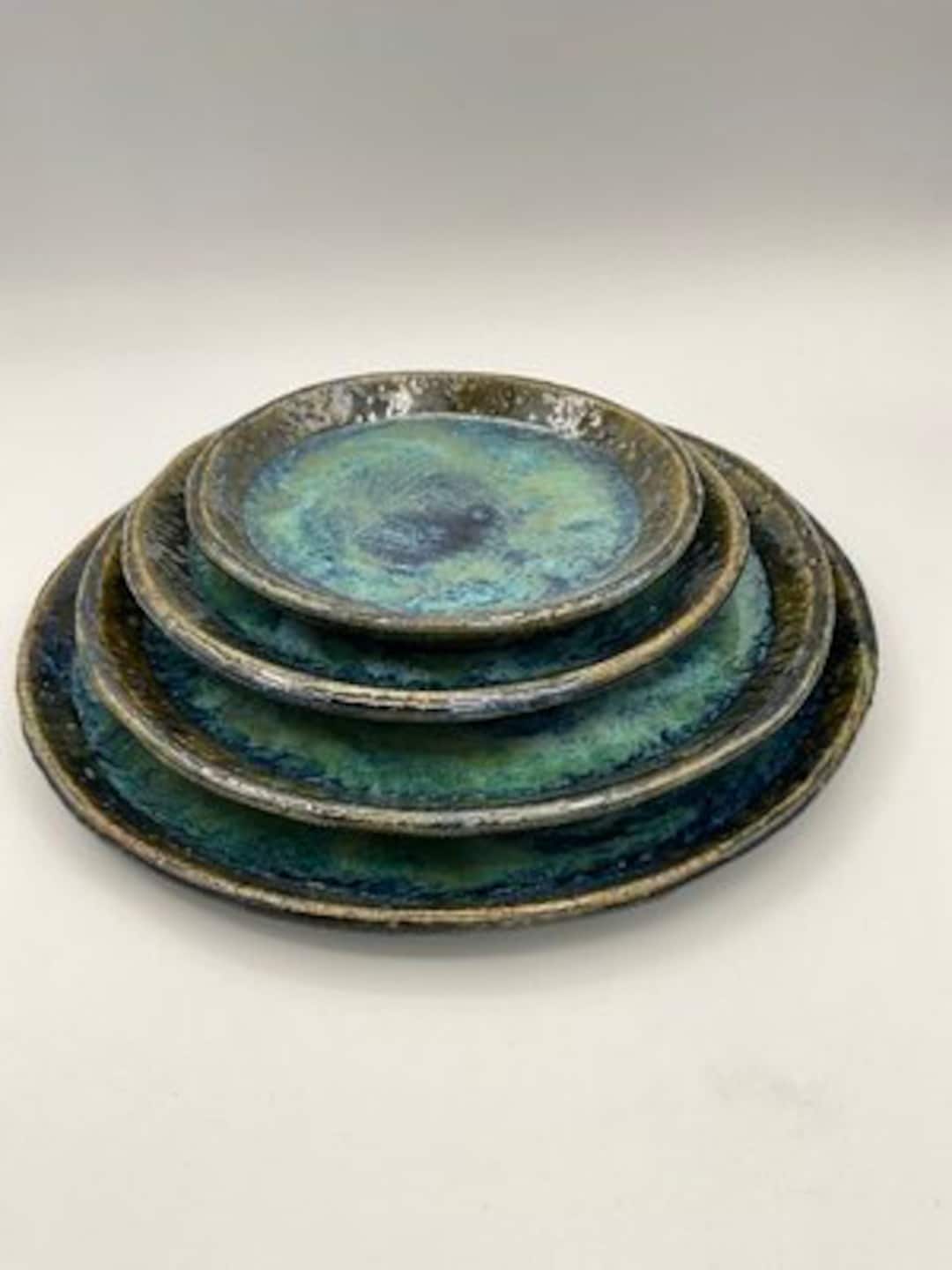 Hand-carved Ceramic Plates - Etsy