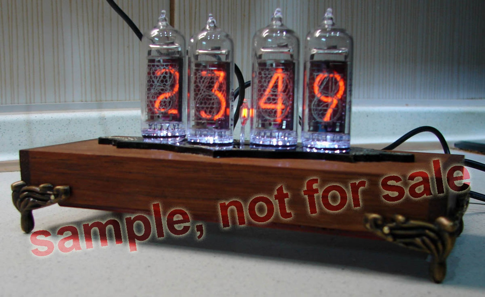 Nixie Tube Clock Kit 2.3 With IN-16 Tubes in Wood Box | Etsy