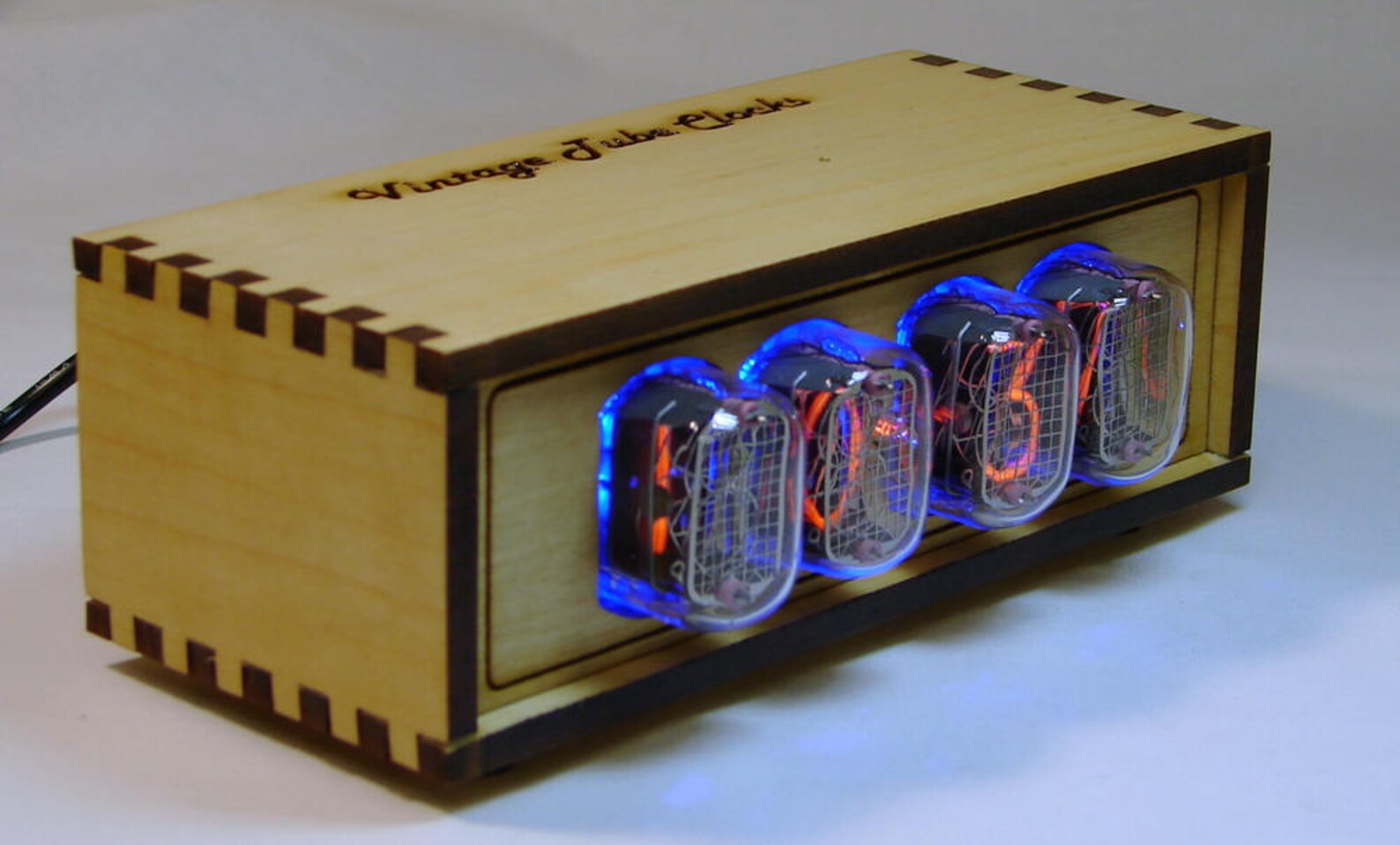 Wood Nixie Clock In12 Tube | Etsy