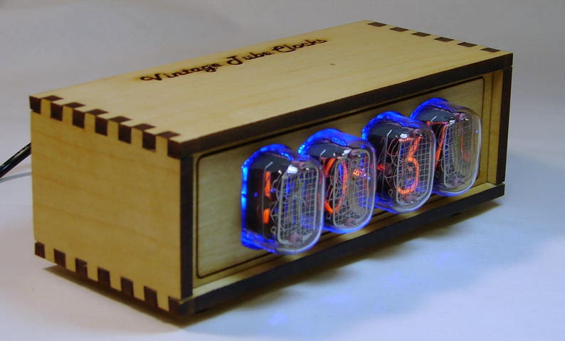 Wood Nixie Clock In12 Tube | Etsy