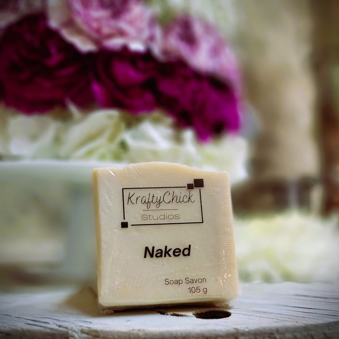 Unscented Artisan Handmade Hand and Body Soap: Pure Olive Oil, Castille ...