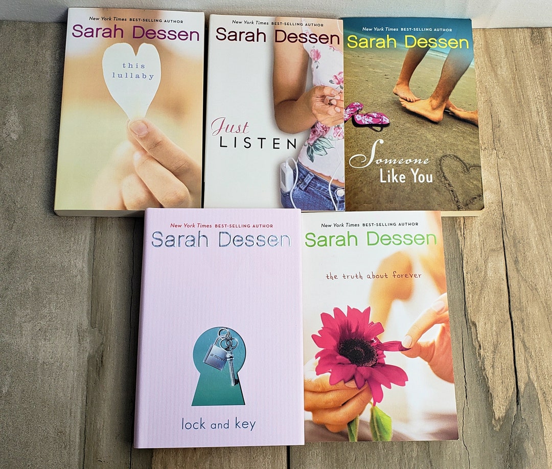 Set of 5 Books by Sarah Dessen/relationships-realistic Fiction/teen ...