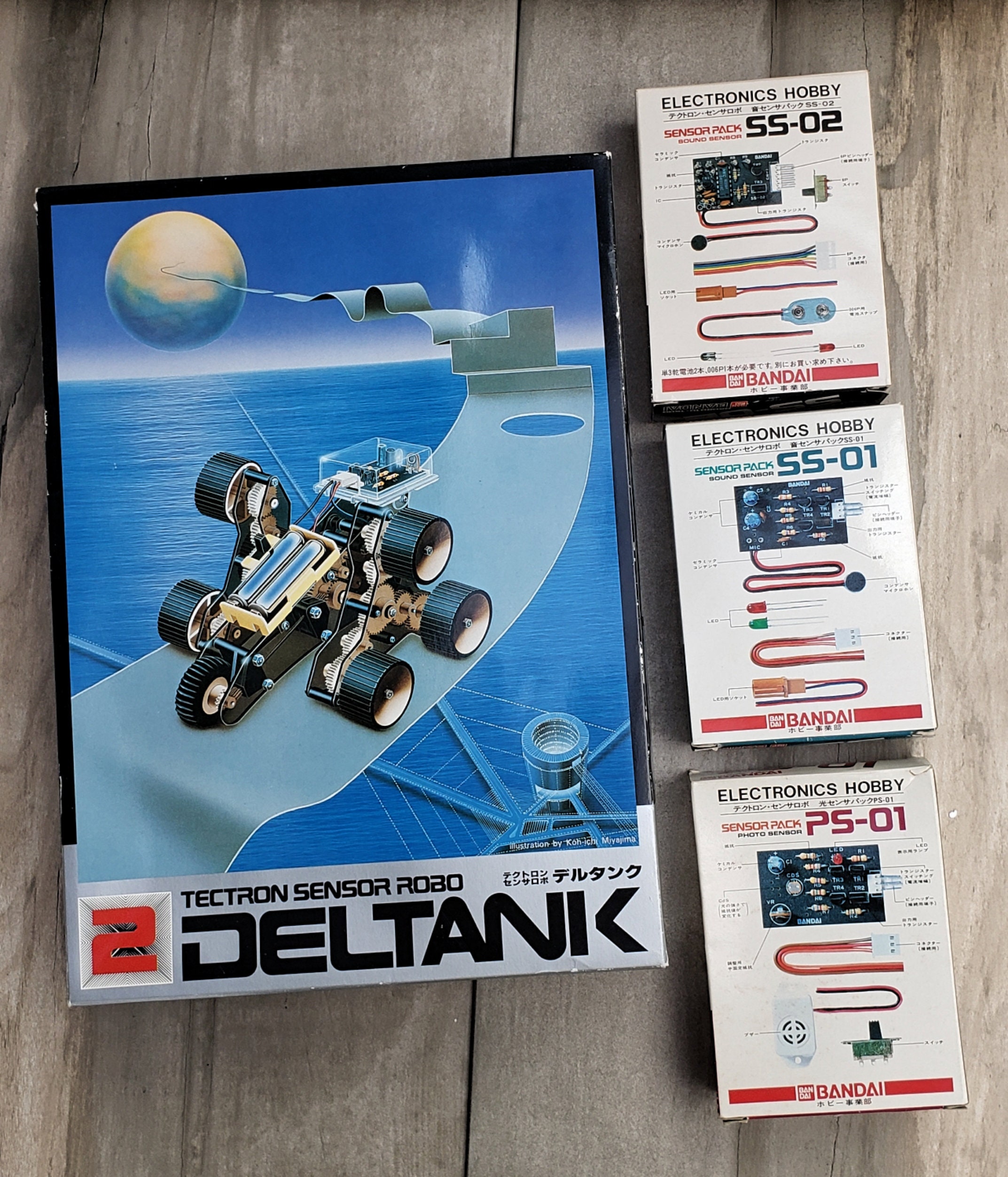Tectron Sensor Robo DELTANK Robot Building Kit With Accessories/made in ...