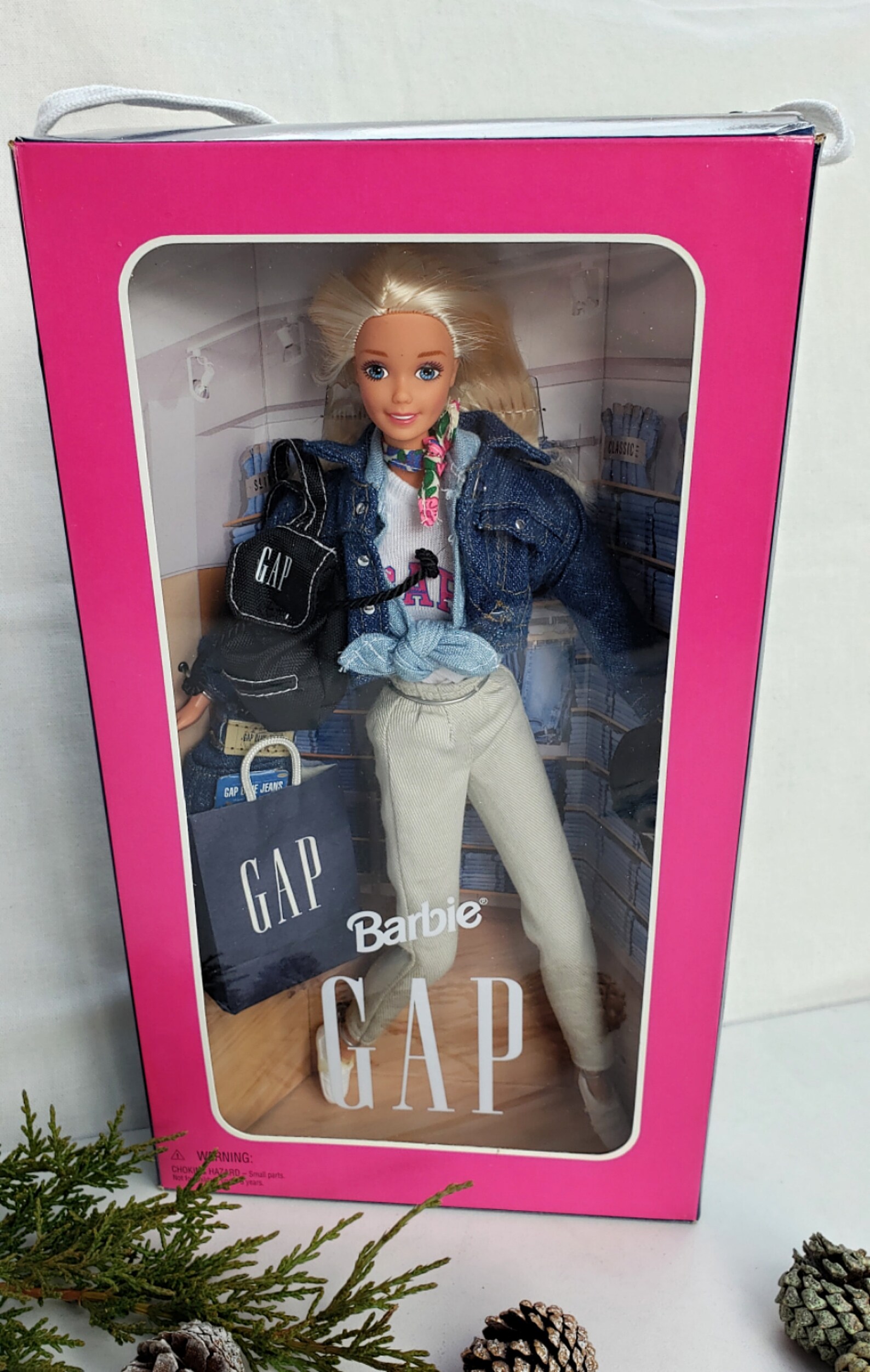 GAP Barbie 1996-special Edition/never Removed From Box/mattel - Etsy