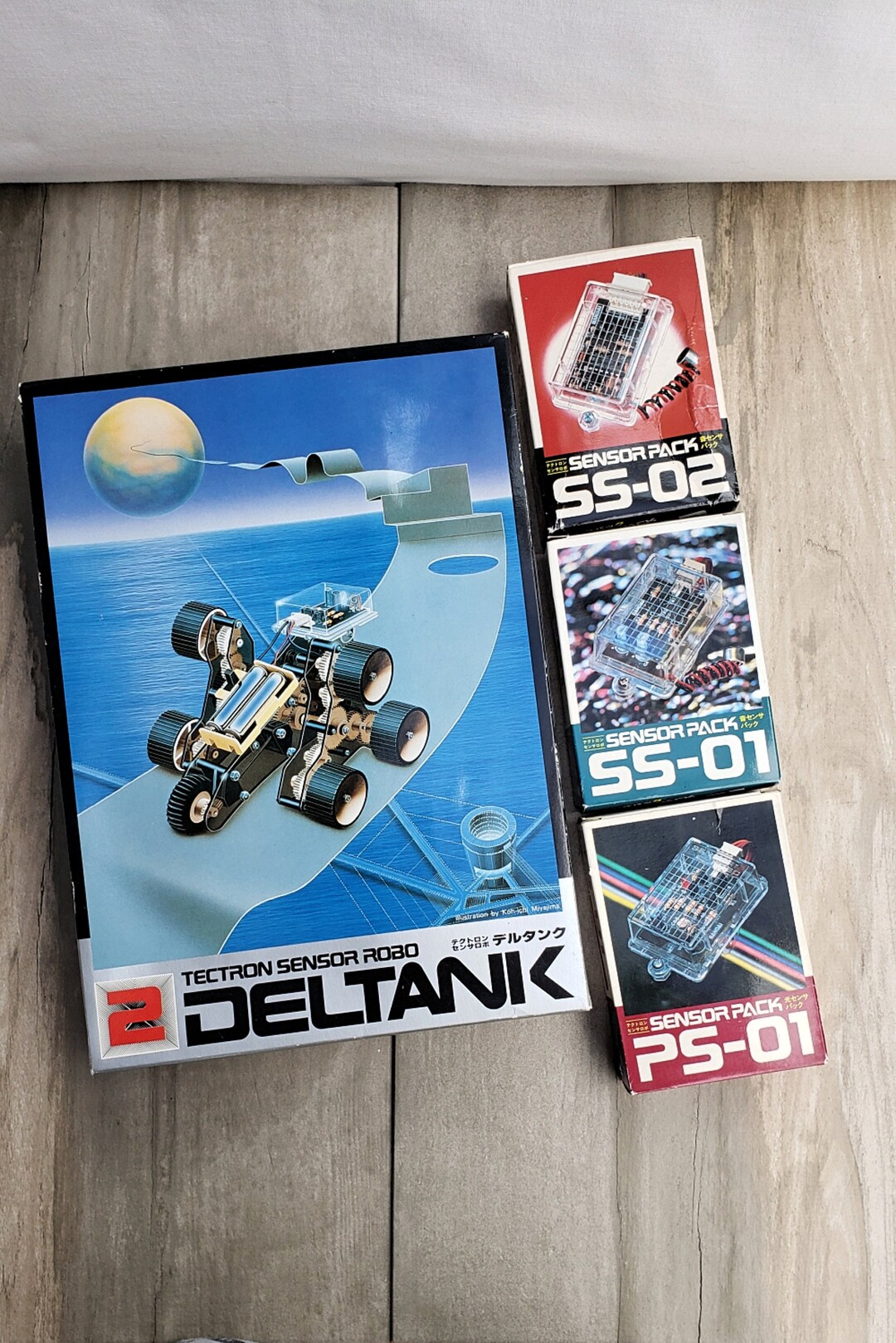 Tectron Sensor Robo DELTANK Robot Building Kit With Accessories/made in ...